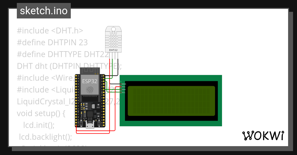 DHT22_LCD_ESP_03-12-67_213 - Wokwi ESP32, STM32, Arduino Simulator