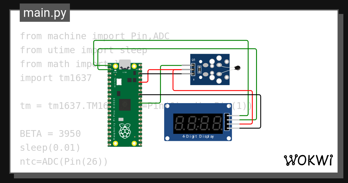 Ntc Sensor Copy Wokwi Esp32 Stm32 Arduino Simulator 8877
