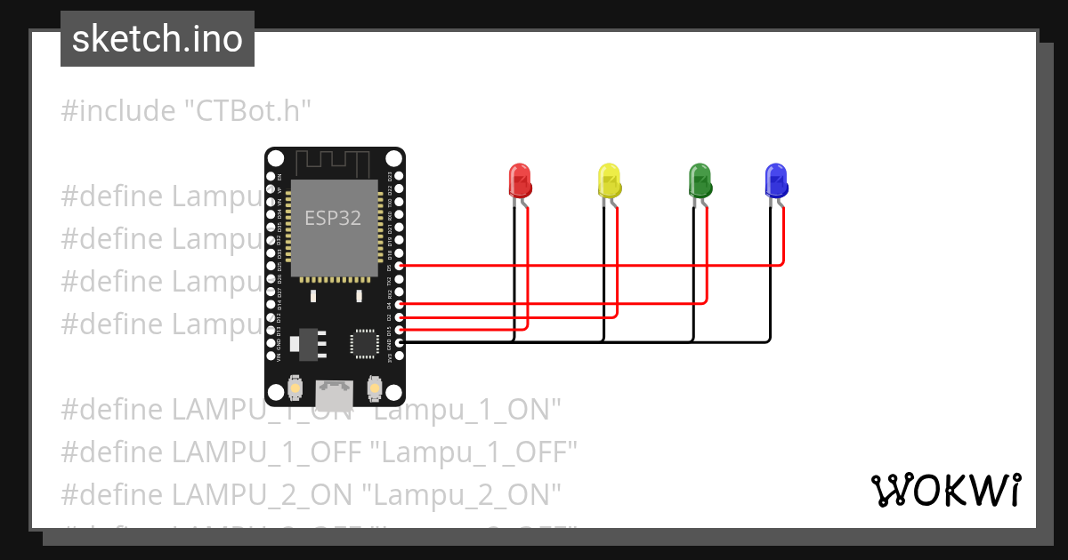 Percobaan_VI_bot - Wokwi ESP32, STM32, Arduino Simulator
