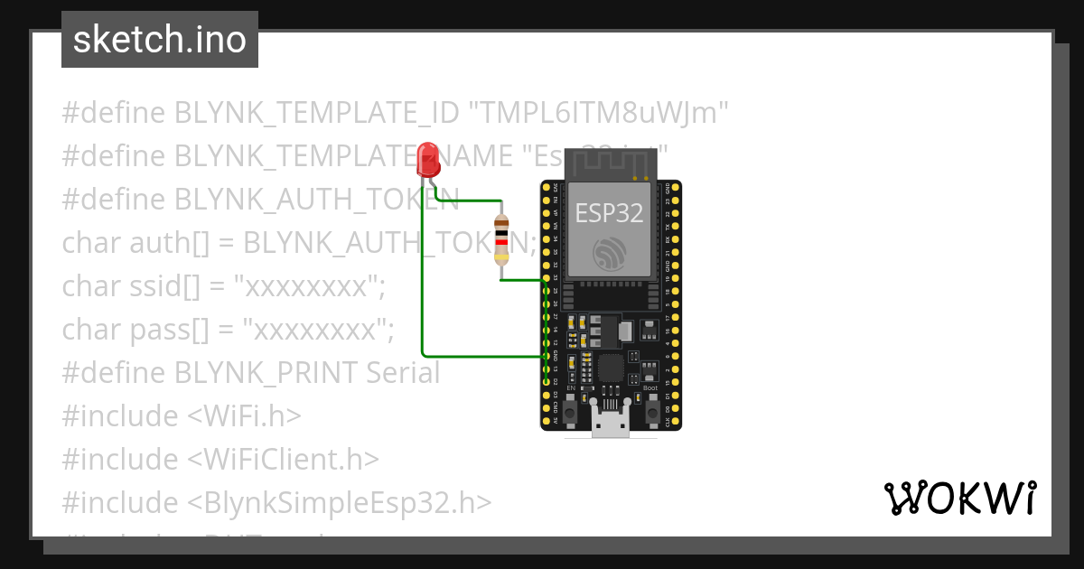 Esp 32 - Wokwi ESP32, STM32, Arduino Simulator