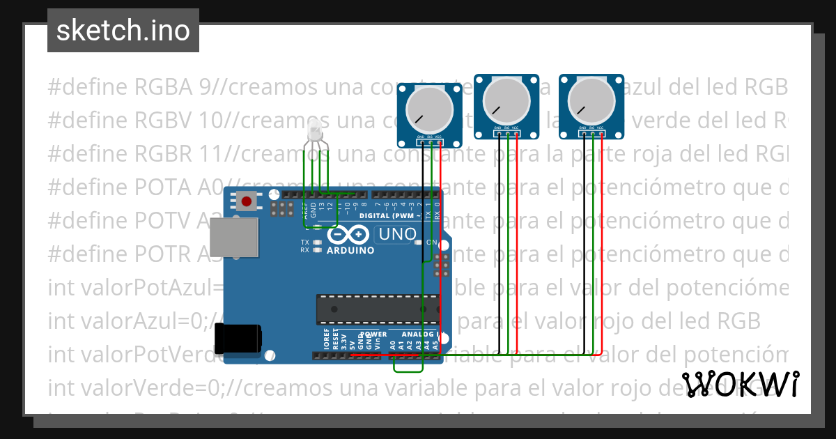 PRÁCTICA 04F LED RGB - MANUEL BONILLA - 1º BACH B - Wokwi ESP32, STM32, Arduino Simulator