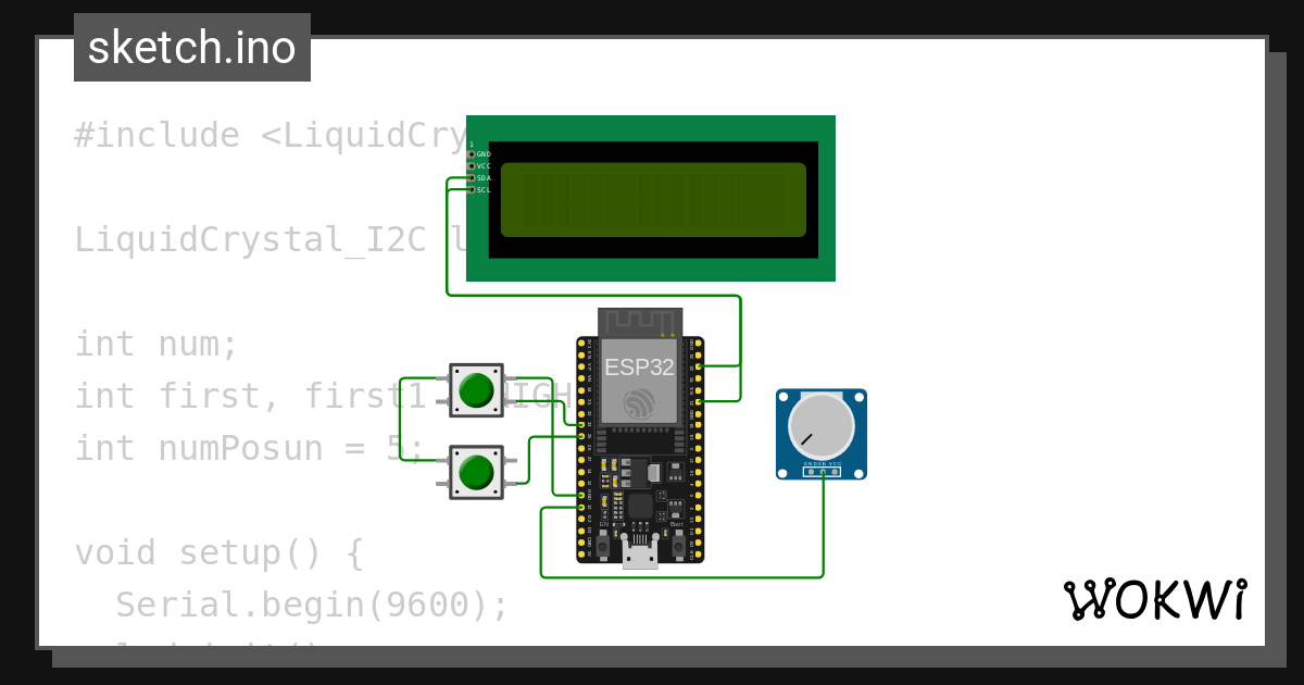 Esp Lcd Potenciometer Button Wokwi Esp32 Stm32 Arduino Simulator 3296