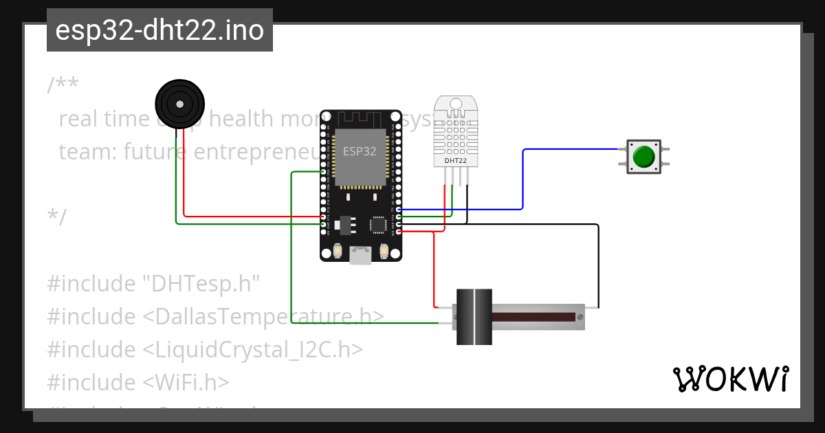 Wokwi - Online ESP32, STM32, Arduino Simulator