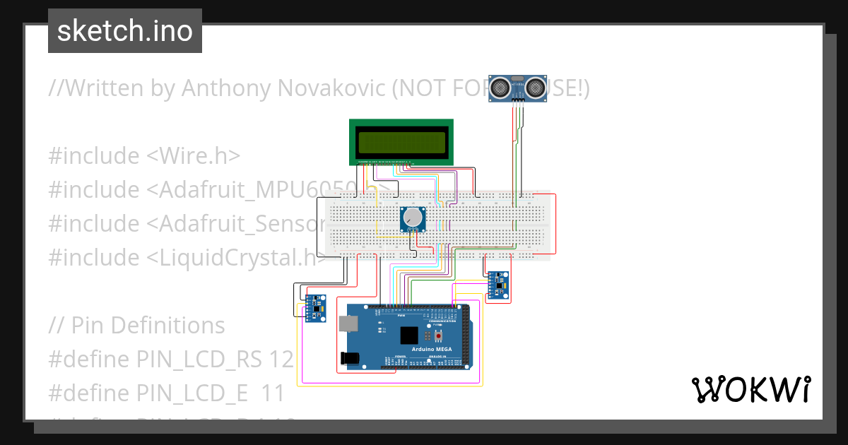 Sensor Project Sandbox - Wokwi ESP32, STM32, Arduino Simulator