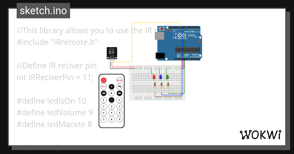 Pratica IR - Wokwi ESP32, STM32, Arduino Simulator