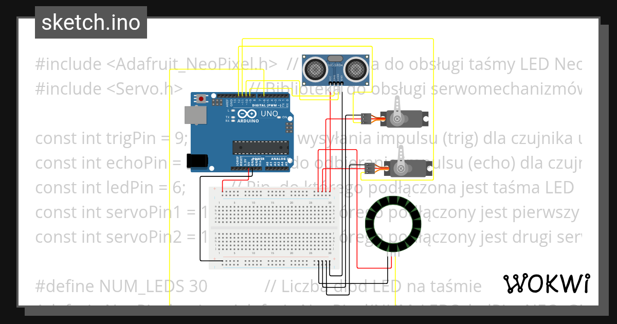 smietnik - Wokwi ESP32, STM32, Arduino Simulator