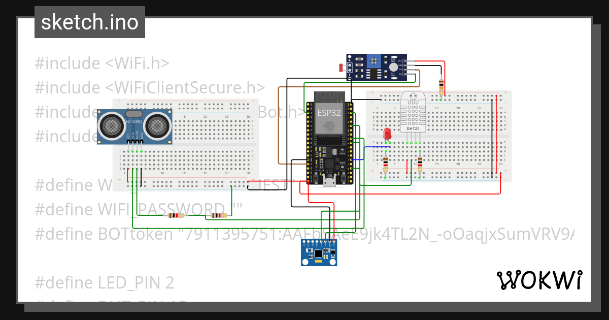 Wokwi - Online ESP32, STM32, Arduino Simulator