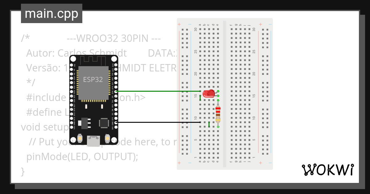 Progde Teste Copy Wokwi Esp32 Stm32 Arduino Simulator 