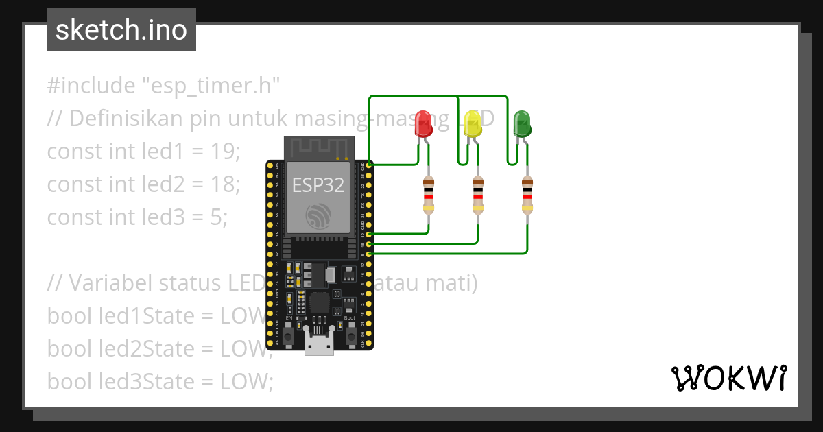 Wokwi - Online ESP32, STM32, Arduino Simulator