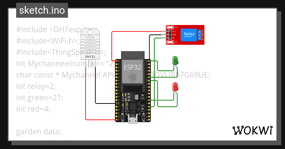 Ezhil Garden Wokwi Esp32 Stm32 Arduino Simulator 