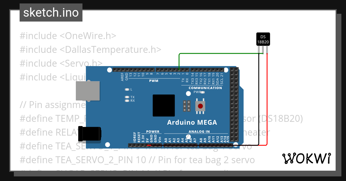 Tea and Coffee Machine - Wokwi ESP32, STM32, Arduino Simulator