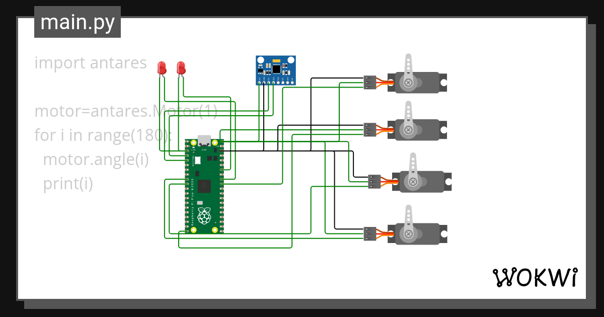 Antares R3 Code Wokwi Esp32 Stm32 Arduino Simulator 