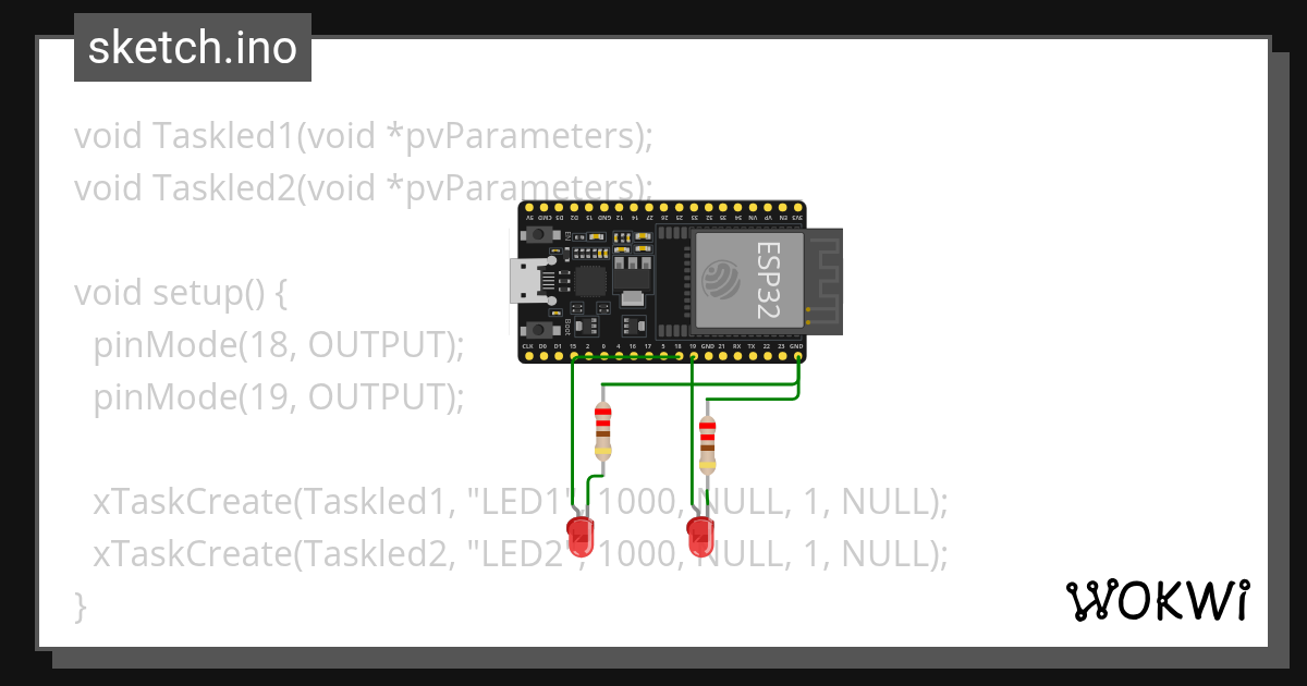 Dm2 Exercice 3 Wokwi Esp32 Stm32 Arduino Simulator 8534