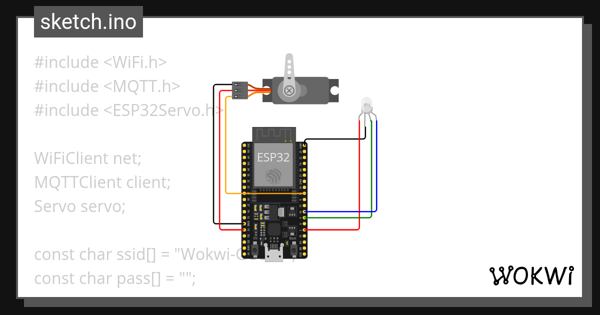 ESP32_servo - Wokwi ESP32, STM32, Arduino Simulator