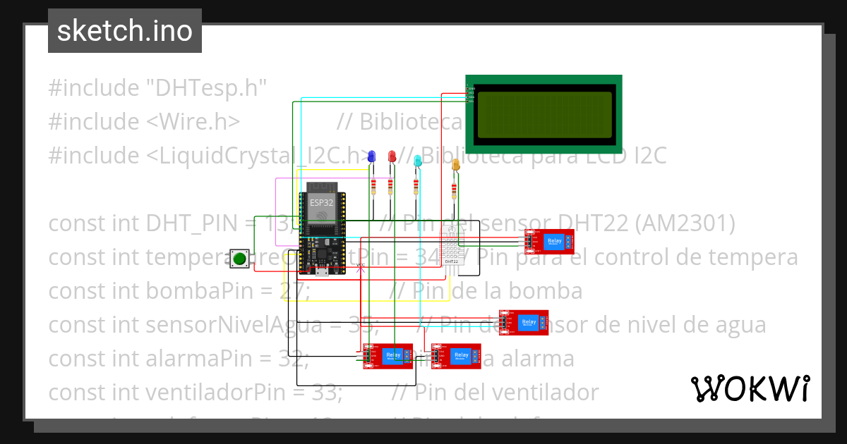 PROY AEROPONÍA - Wokwi ESP32, STM32, Arduino Simulator
