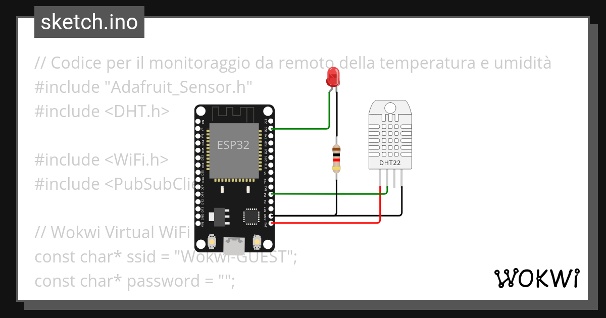ESP32 Course 2024 - Lecture 1D - MQTT over Wifi monitoring with Node-RED - Wokwi ESP32, STM32 ...