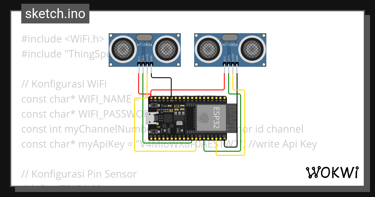 Wokwi - Online ESP32, STM32, Arduino Simulator