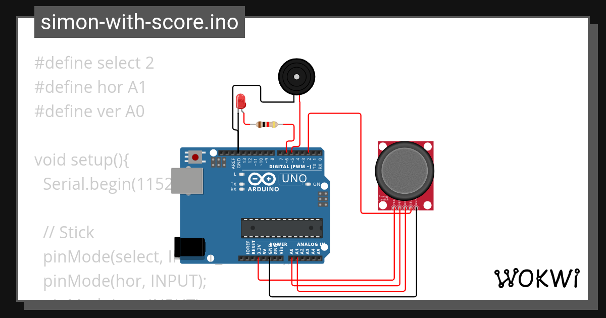 Joy Device Wokwi Esp32 Stm32 Arduino Simulator