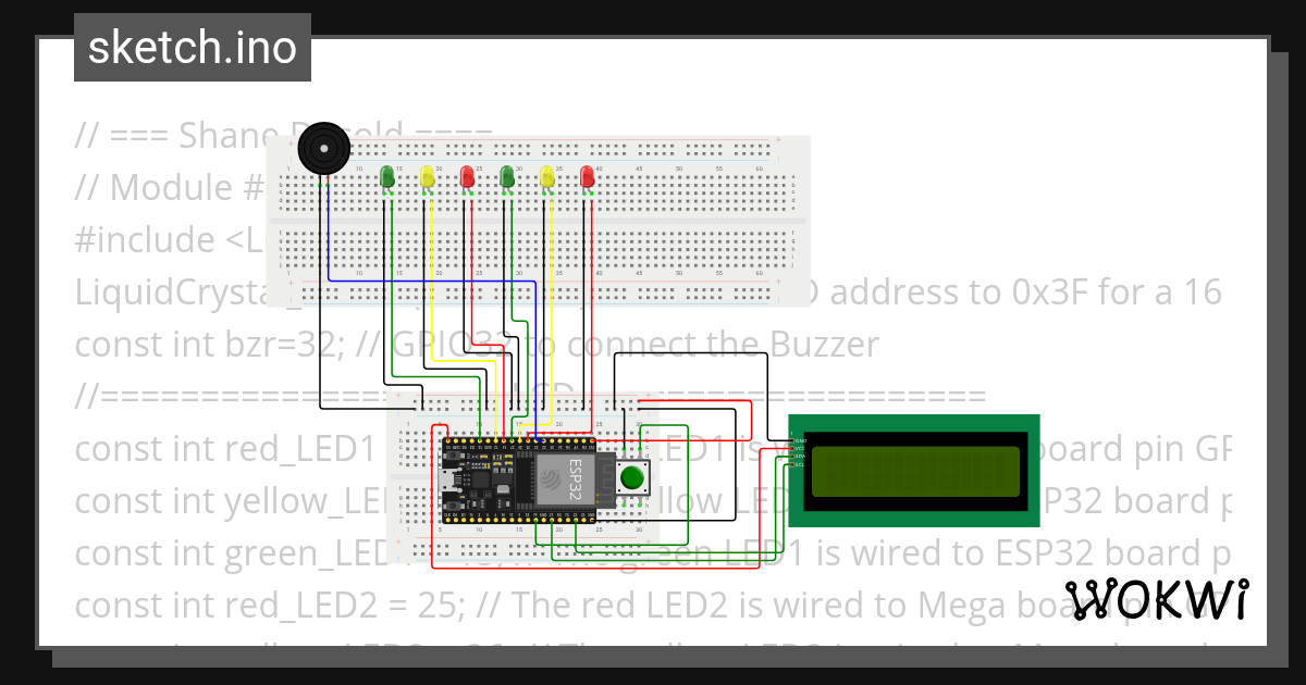 Week 6 Shane Dusold Copy - Wokwi ESP32, STM32, Arduino Simulator