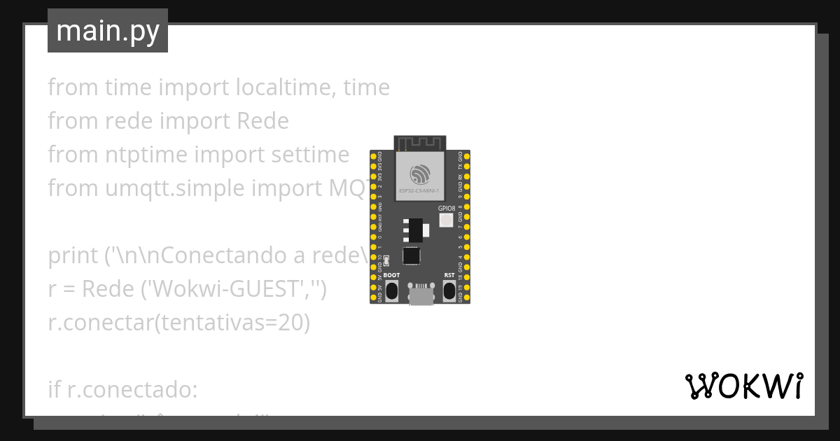 time - Wokwi ESP32, STM32, Arduino Simulator