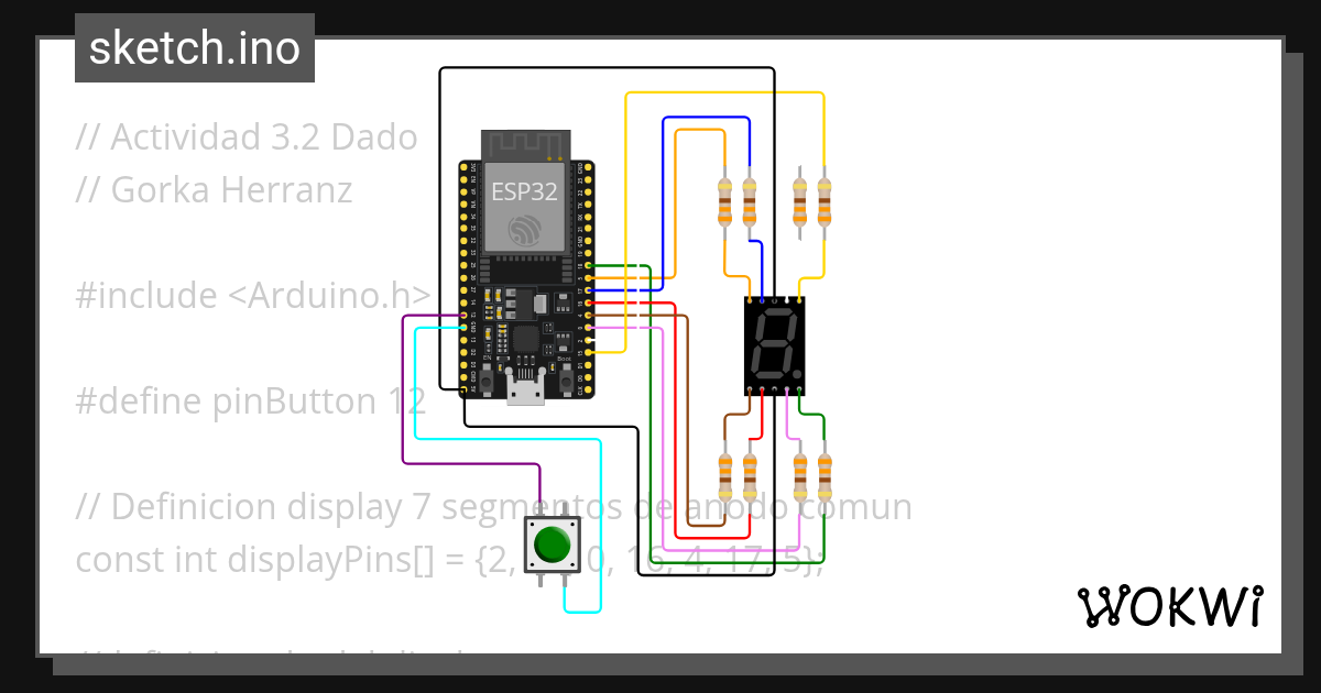ACT3_2_DADO - Wokwi ESP32, STM32, Arduino Simulator