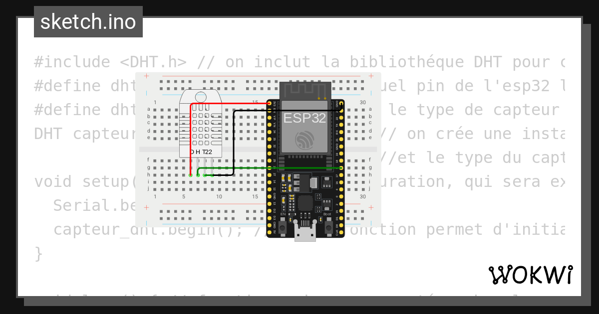 Devoir Maison Wokwi Esp32 Stm32 Arduino Simulator 3834