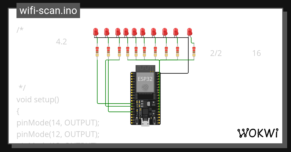 ใบงานที่ 4 2 การใช้งานโปรแกรมคอนโทรลเลอร์ Wokwi Esp32 Stm32 Arduino