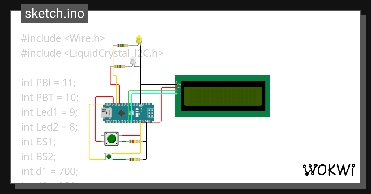 Projek 10 othman - Wokwi ESP32, STM32, Arduino Simulator