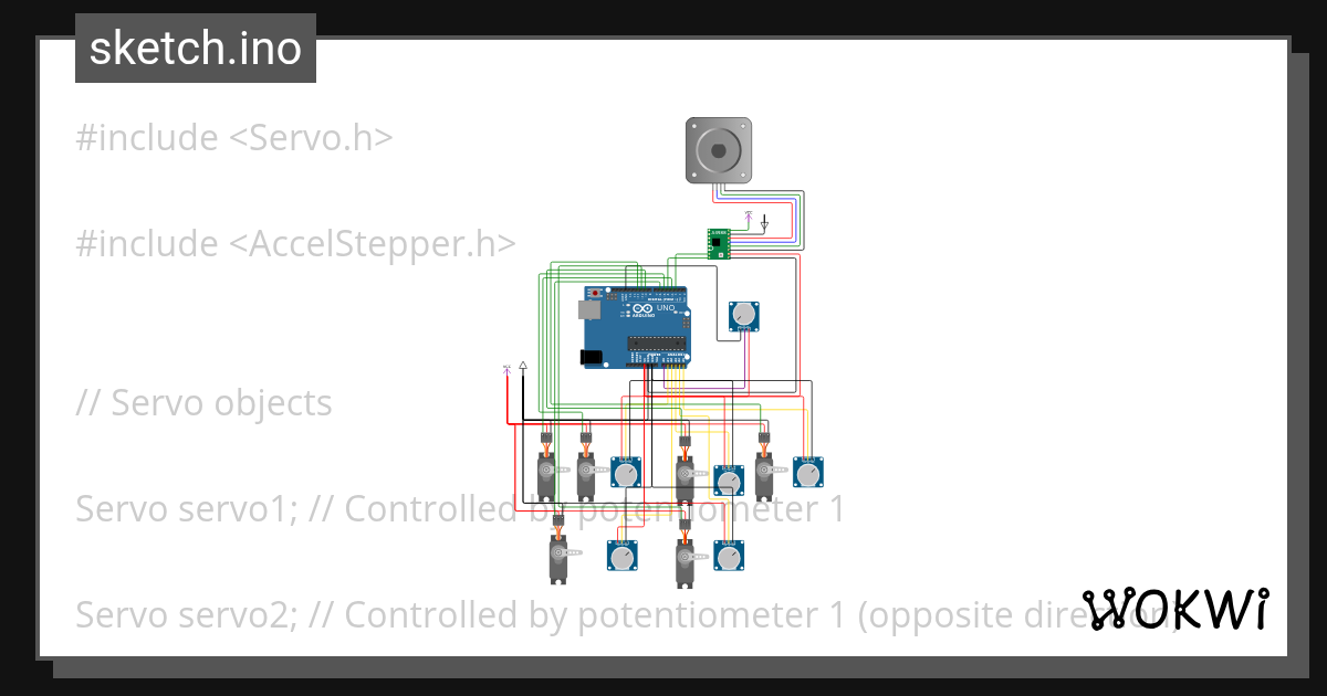 Stepper Nema17 + A4988 Copy (2) - Wokwi ESP32, STM32, Arduino Simulator