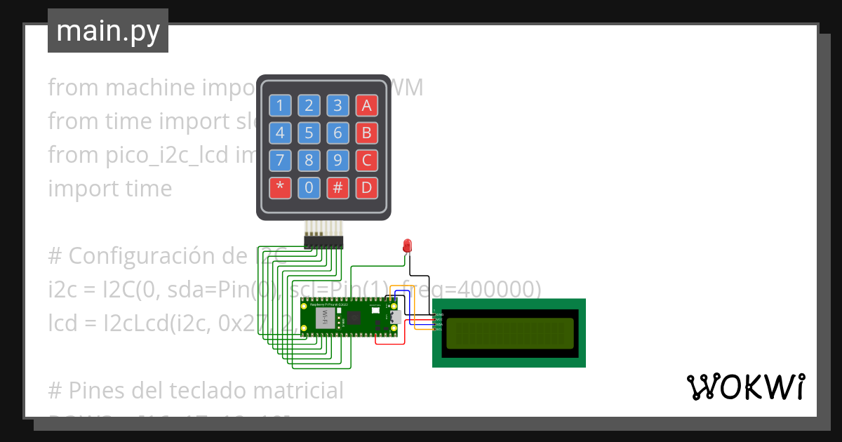Microondas - Wokwi ESP32, STM32, Arduino Simulator