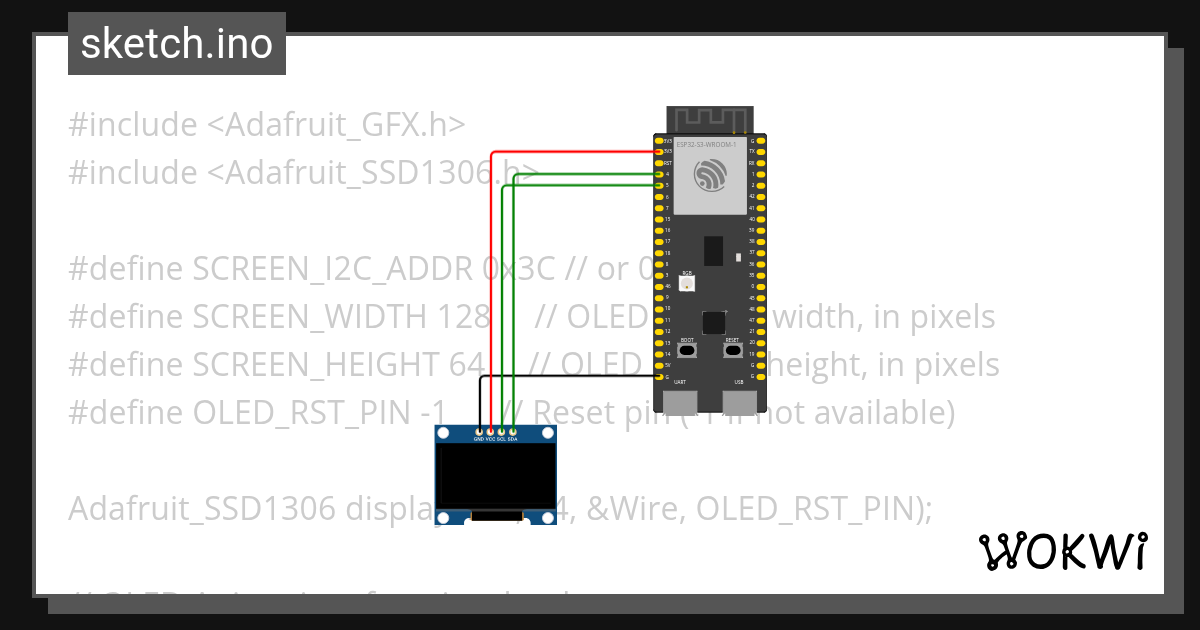 ESP S3 - Wokwi ESP32, STM32, Arduino Simulator