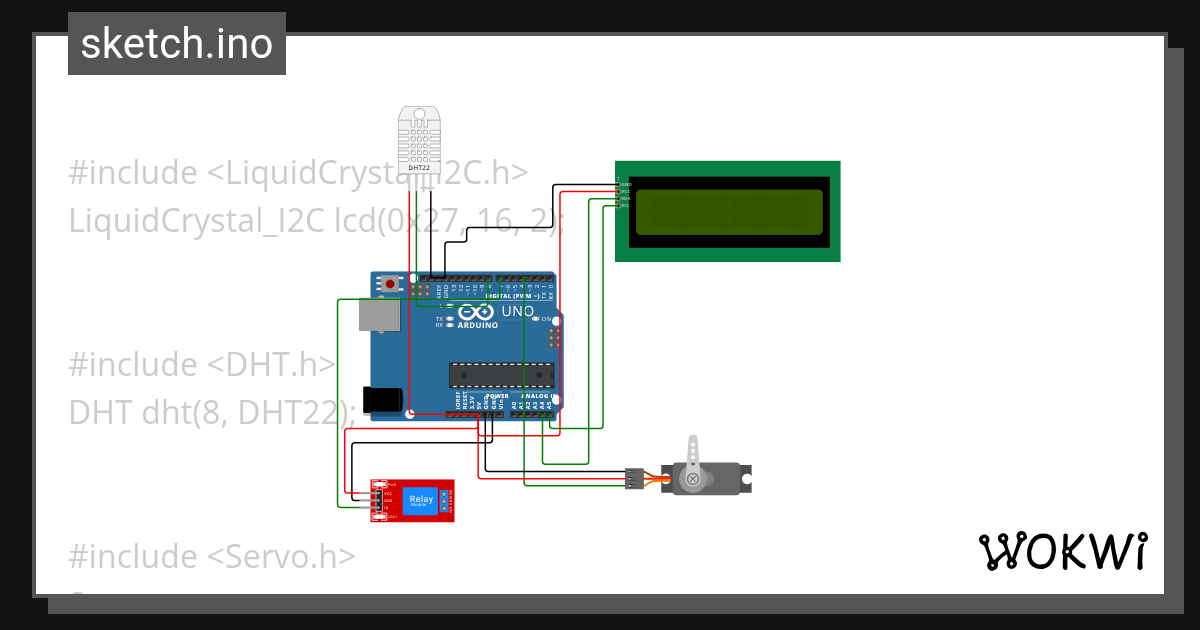 Chương trình nếu nhiệt độ hiển thị trên lcd I2C lón hơn 30 độ thì động ... Chương trình nếu nhiệt độ hiển thị trên lcd I2C lón hơn 30 độ thì động ...