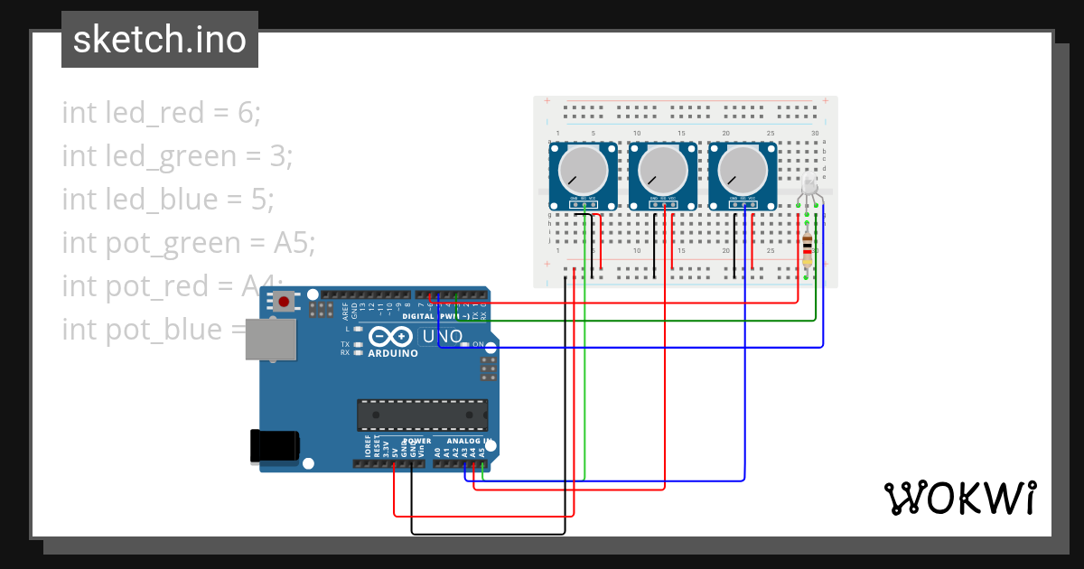 RGB_pot - Wokwi ESP32, STM32, Arduino Simulator