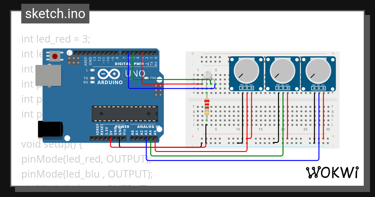Step pot. - Wokwi ESP32, STM32, Arduino Simulator