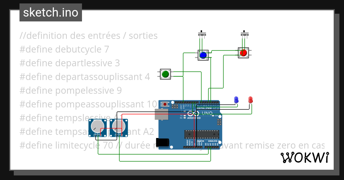 pompe doseuse V0.1 - Wokwi ESP32, STM32, Arduino Simulator