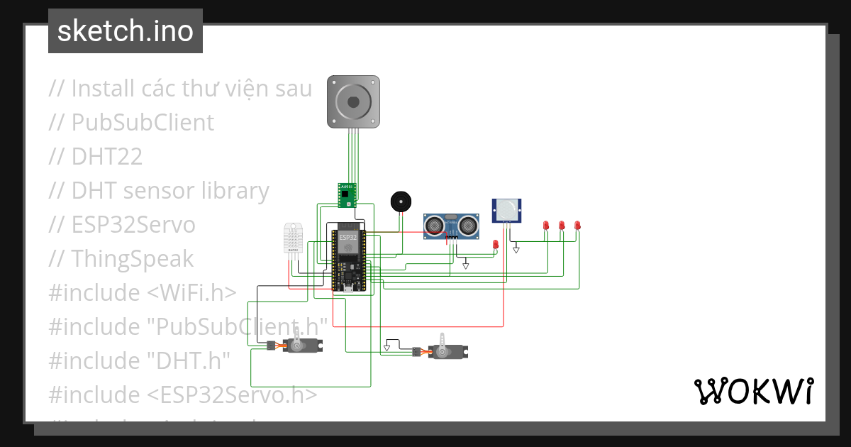 baocao - Wokwi ESP32, STM32, Arduino Simulator