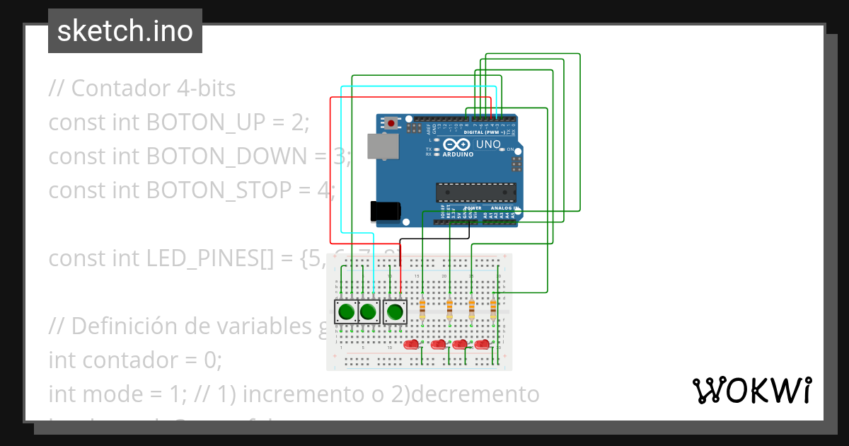 Counter_4bits_ext_int - Wokwi ESP32, STM32, Arduino Simulator