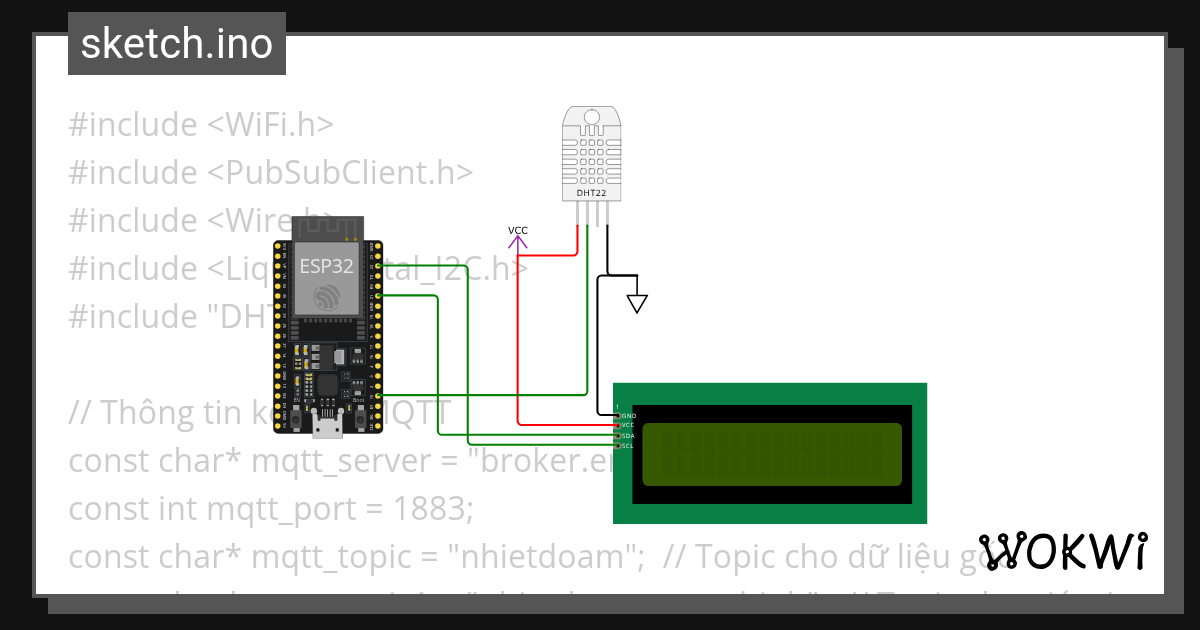 on_lcd_1 - Wokwi ESP32, STM32, Arduino Simulator