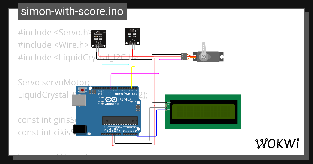 simon-with-score.ino Copy - Wokwi ESP32, STM32, Arduino Simulator