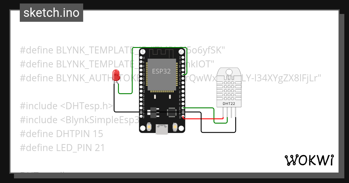 ESP32 Tarea de EIC - Wokwi ESP32, STM32, Arduino Simulator