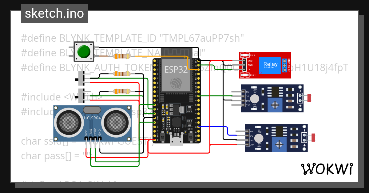 Tugas Finall - Wokwi ESP32, STM32, Arduino Simulator