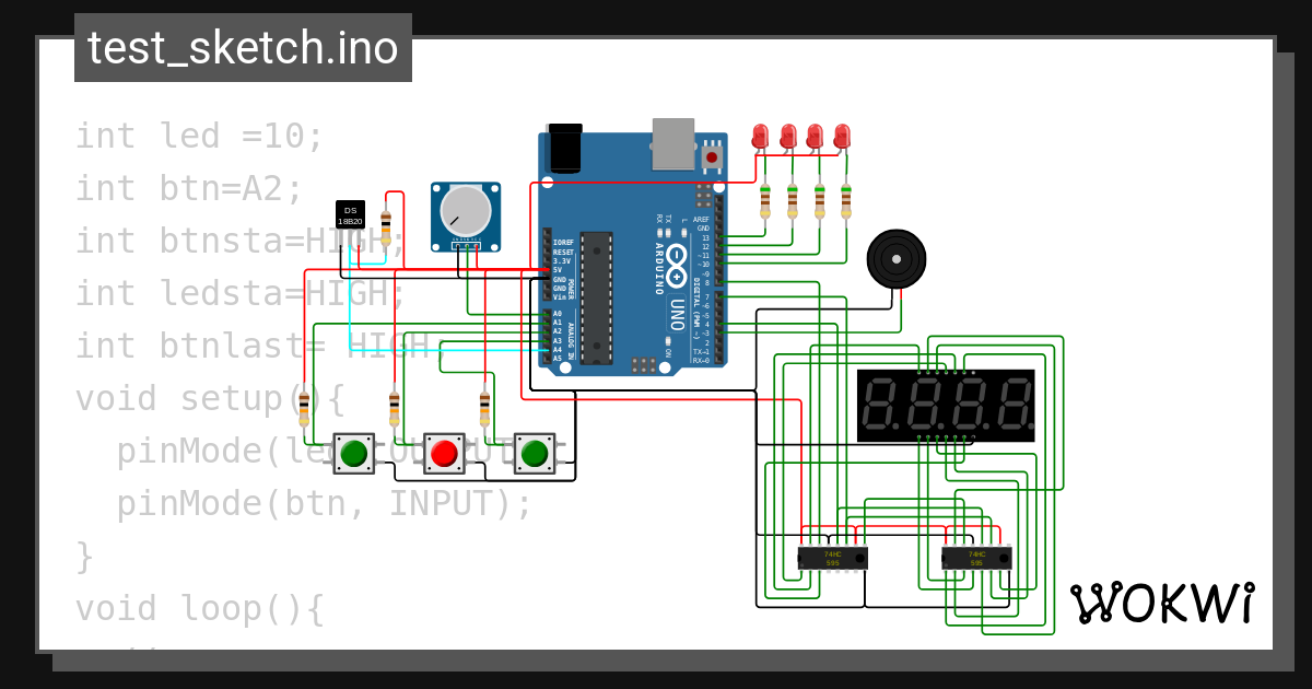 Multi Function Shield Copy Wokwi Esp32 Stm32 Arduino Simulator 4445