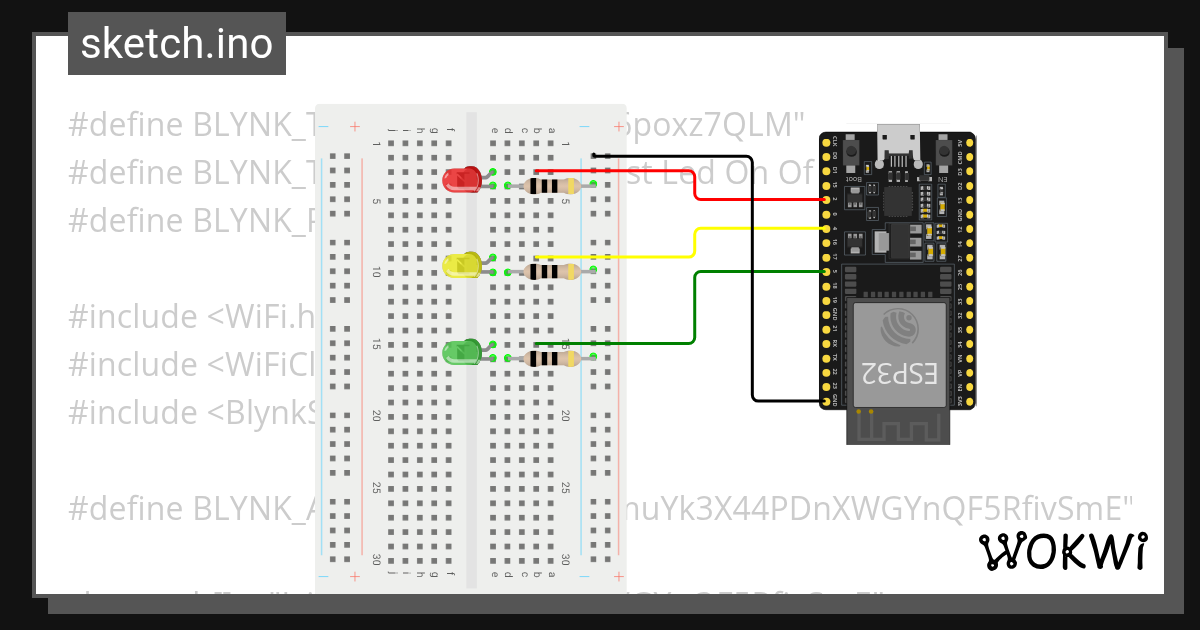 Test Led On Of No 2 Wokwi Esp32 Stm32 Arduino Simulator 6200