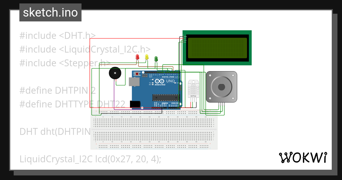 marshall temperature alert system and automated system - Wokwi ESP32, STM32, Arduino Simulator