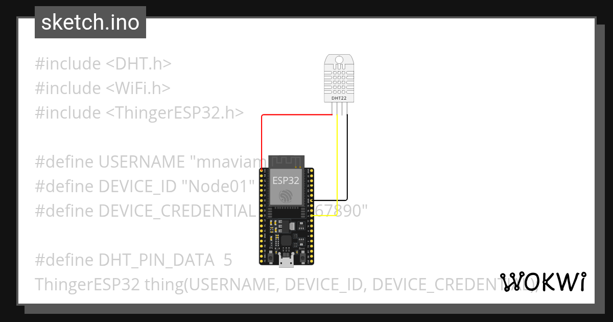 ESP32 with Thinger.io Copy - Wokwi ESP32, STM32, Arduino Simulator