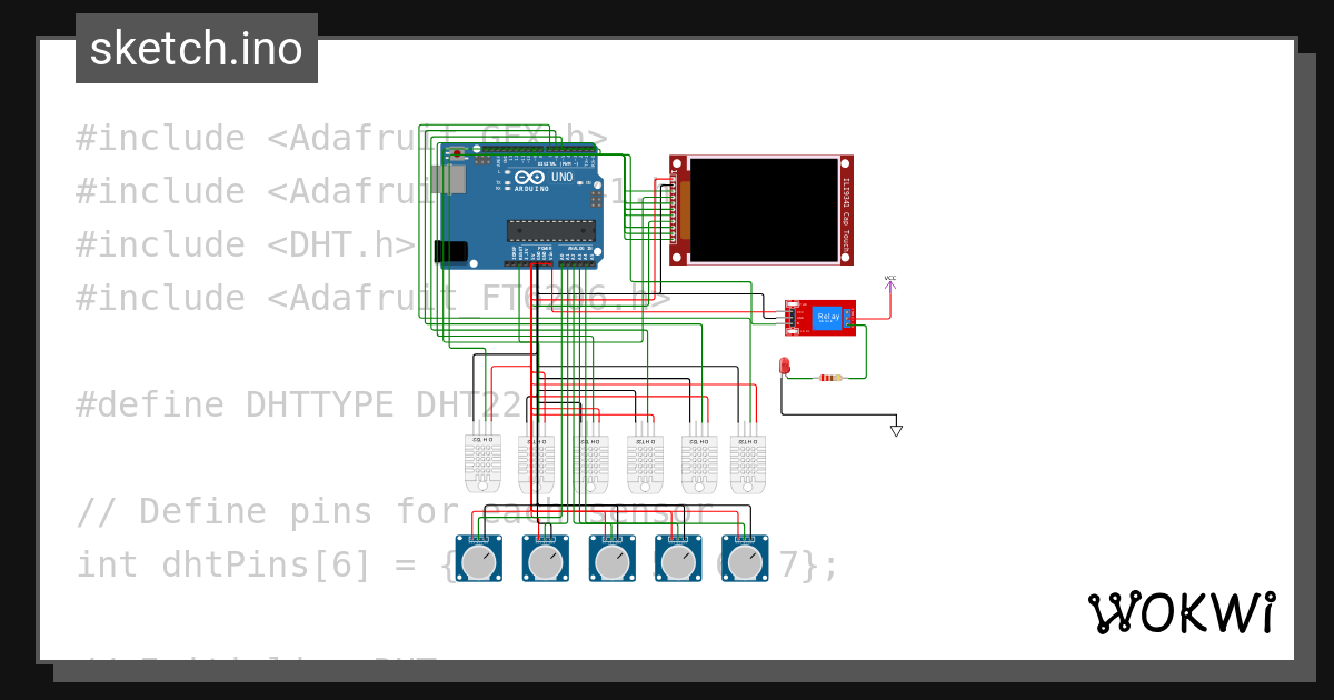 Smoke House Sensors Wokwi Esp32 Stm32 Arduino Simulator 5397