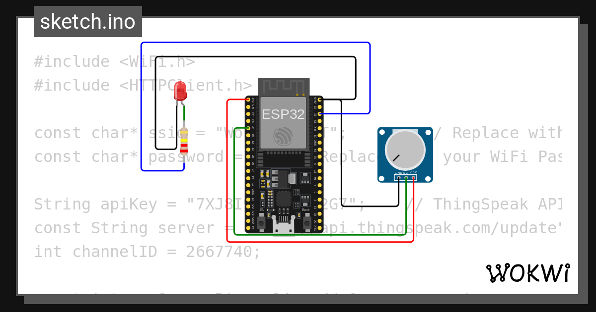 Exp 3 Gas Sensor Data To Thingspeak Copy Wokwi Esp32 Stm32 Arduino 8486