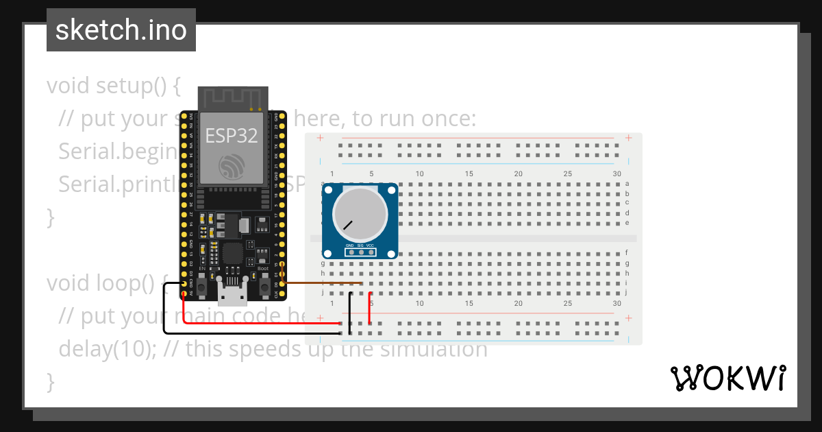 09 Potentimetor - Wokwi ESP32, STM32, Arduino Simulator 09 Potentimetor - Wokwi ESP32, STM32, Arduino Simulator