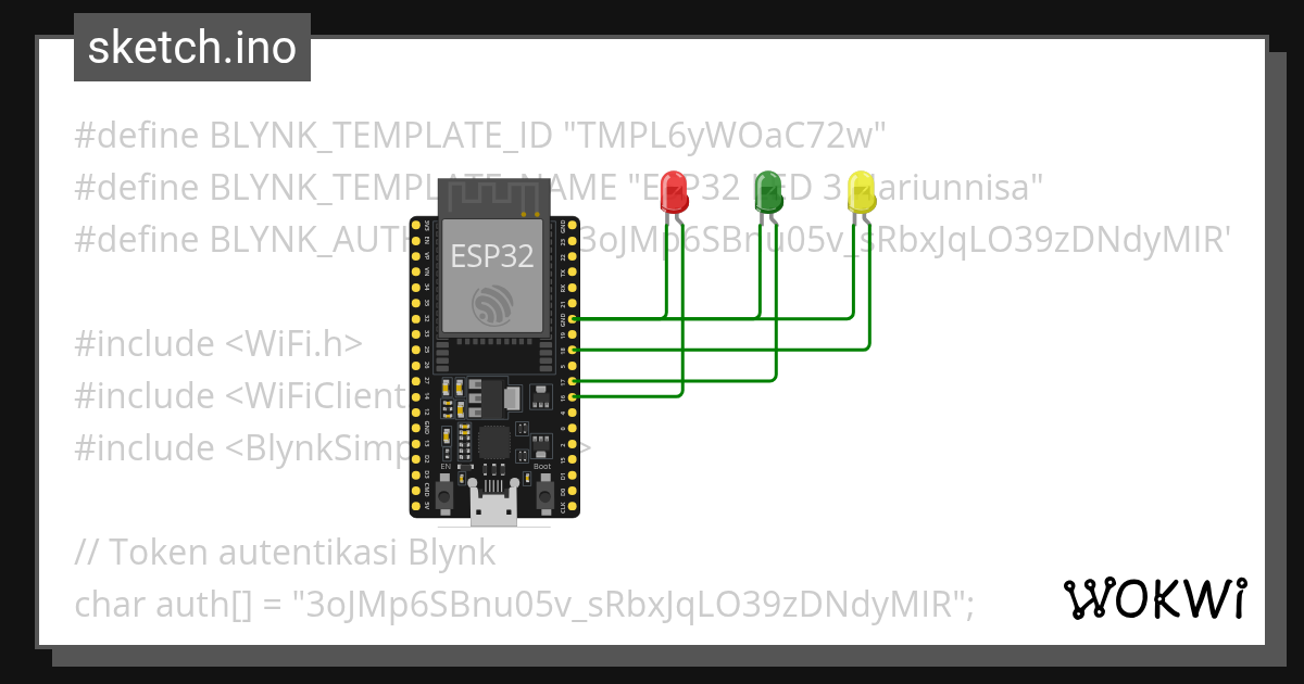 NO 2 FIX - Wokwi ESP32, STM32, Arduino Simulator