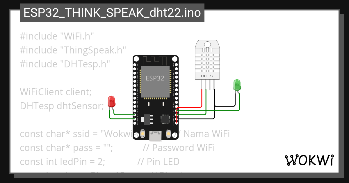 thingspeak iot pak morlan - Wokwi ESP32, STM32, Arduino Simulator